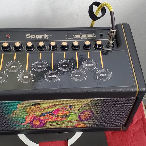 Positive Grid SPARK 40 Control Knob Placement Decal - Etsy