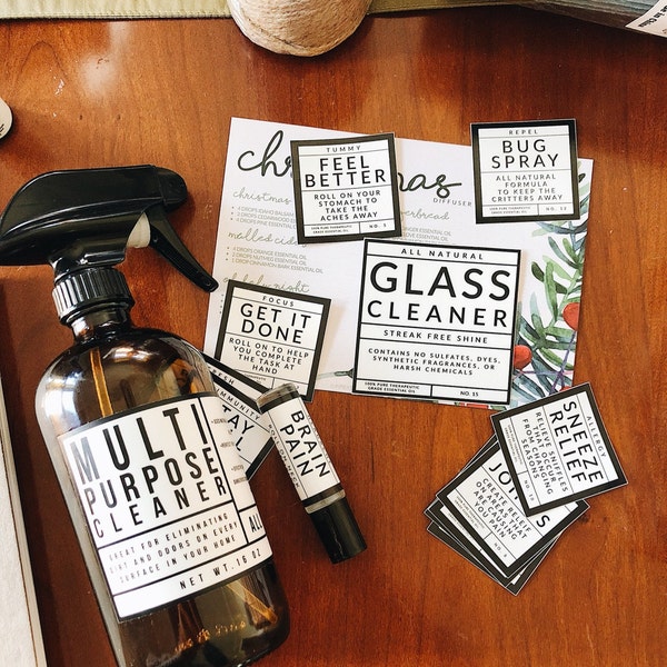 Roller Labels 12 Pack - Etsy