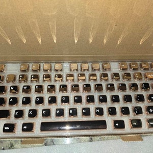 Pink Marbling Marble Pattern Side Print Backlit 131 Pcs Keycap Set for ...