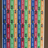 Daycare Pack of Custom Labels Set of 60 standard, Mini & Pacifier Baby ...