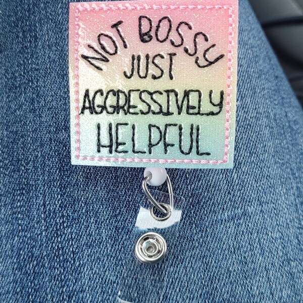 Occupational Therapy Badge Reel, OT Badge Clip, Therapy Assistant Name ...