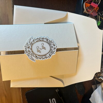 Unique Origami Wedding Invitation, Elegant Sweet 16 Invitation ...
