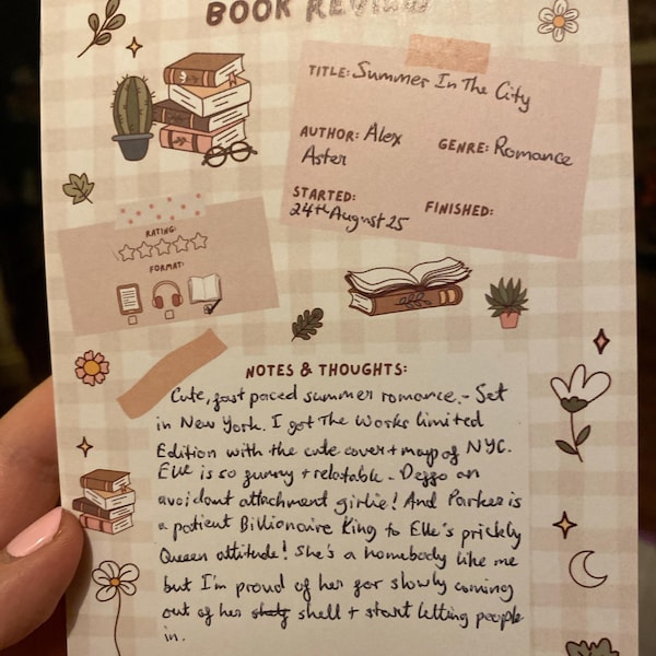 Book Review Pad | Book Tracker | Reading Review | Reading Challenge ...