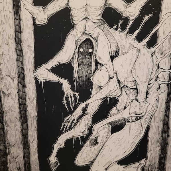 The Ritual Jotunn Moder Horror Movie Monster Art Print - Etsy