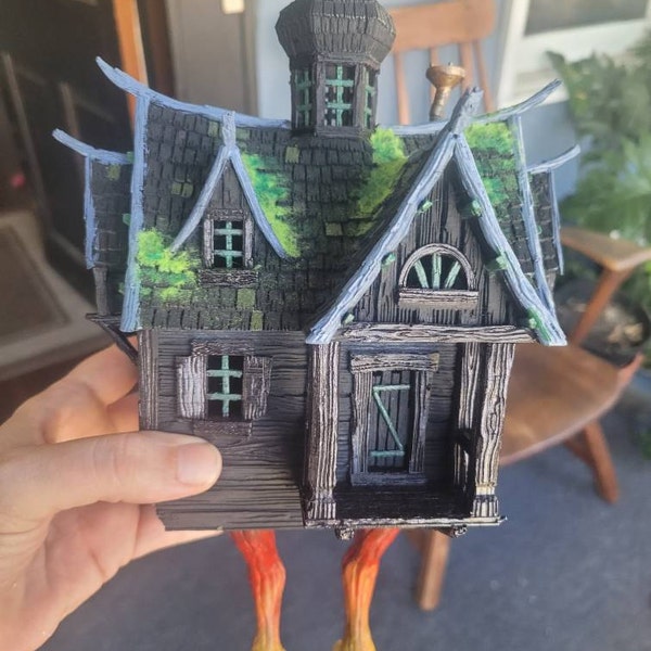 Dnd Baba Yaga Hut Witch Cottage Curse of Strahd Shadow Fey Tabletop ...