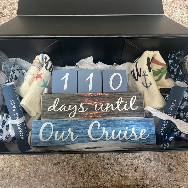 Cruise Vacation Countdown, Days Until, or Optional (weeks Until), Our ...