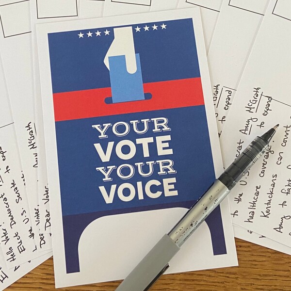 Vote = Voice - Etsy