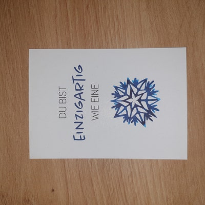 Viel zu kurz und doch für immer, Beileidskarte, Personalisierte ...