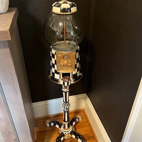 Working Custom Painted Gumball Machines With Finial - Etsy