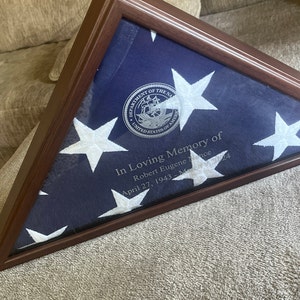 Capitol Flag and Certificate Display Fits 3' X 5' Flags realistic ...