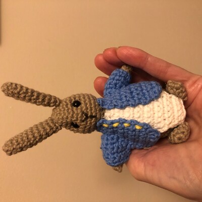 Peter Rabbit Amigurumi Pattern, Crochet Bunny Pattern, Crochet Tutorial ...