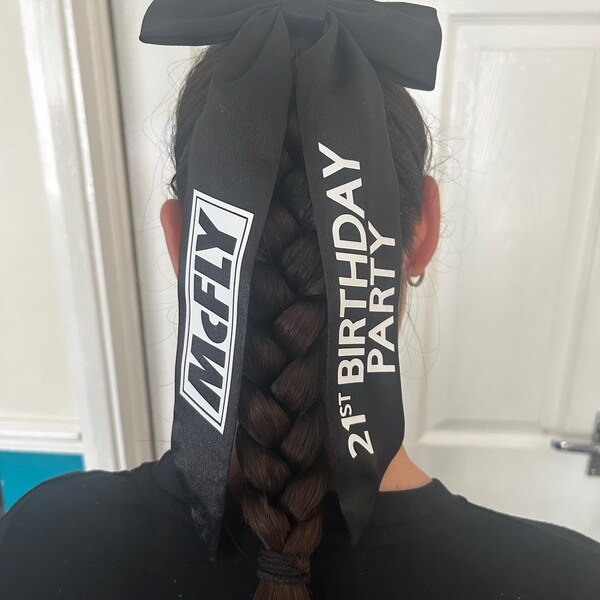 Olivia Rodrigo Olivia Rodrigo Hair Bow XL Hair Bow Concert Hair Bows ...