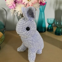 Crochet Pattern Realistic Mini Bunny Rabbit Amigurumi English PDF ...