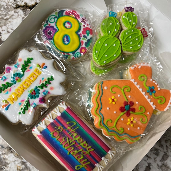 Fiesta Theme Cookies - Etsy