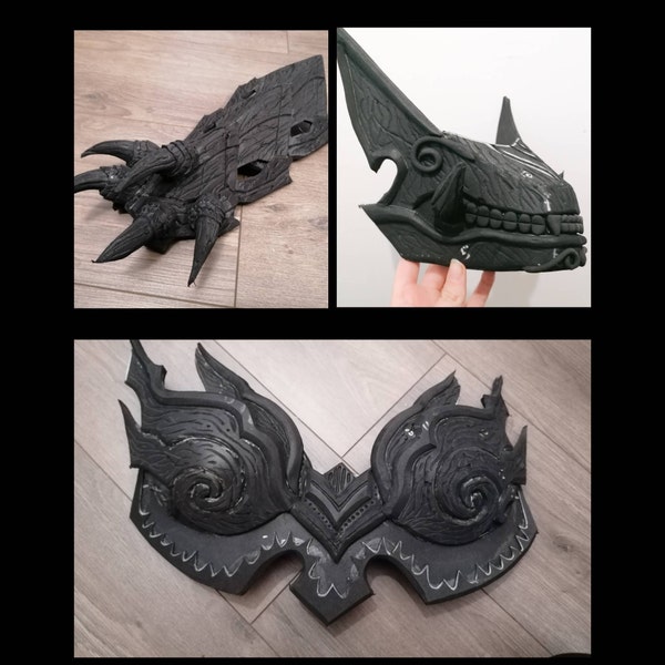 Male Odogaron Mask Cosplay Pattern Bundle - Etsy