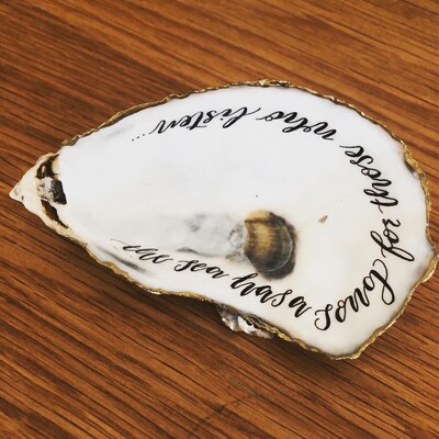 Love Life Live . Oyster Shell Calligraphy . Word Art . Beautiful ...
