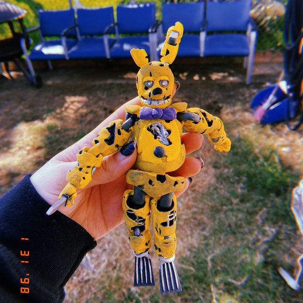 SPRINGTRAP W/knife Inculded William Afton Purple Guy Five Nights at ...