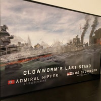 USS Iowa Artwork Poster - Etsy