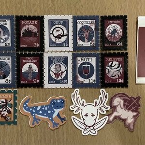Hannibal S1 Sticker Stamps - Etsy