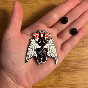 Gore Angel Enamel Pins 2in - Etsy