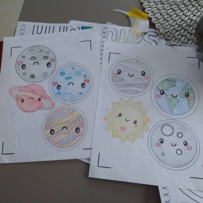 Space Planets Coloring Pages Printable for Kids Astronomy Outer Space ...