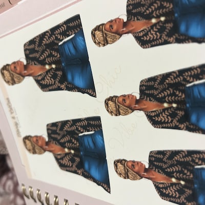 Mud Cloth Stickers black Girl Stickers African American - Etsy