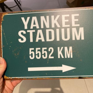 PERSONALIZED WRIGLEY FIELD Distance Sign Wrigley Field - Etsy