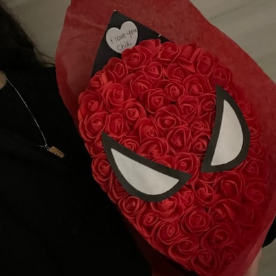 DIY Spider-man Rose Bouquet DIGITAL ONLY - Etsy