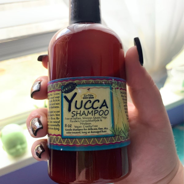 Sulfate-free Yucca Shampoo With Oat Protein & Botanical Extracts - 8 Oz ...