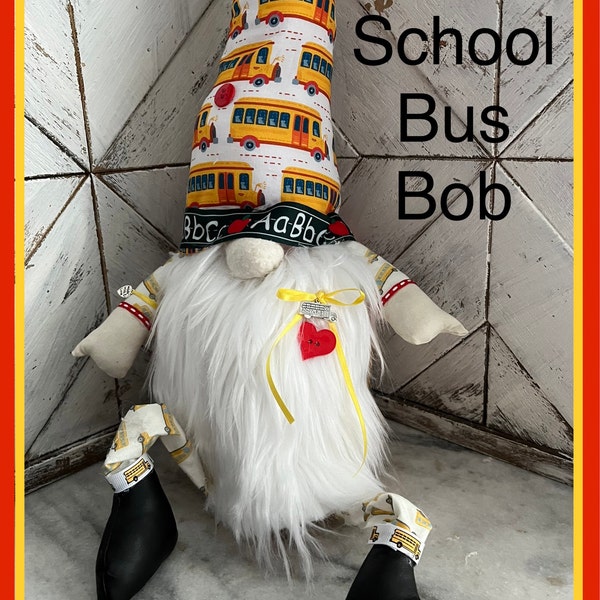 BACK to SCHOOL Fabric Yellow School Bus School Buses in Rows Vehicles ...