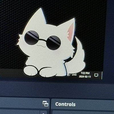 Cute Go Jo Cat jjk PNG Tuber Stream Assets Cam reactive PNG Twitch ...