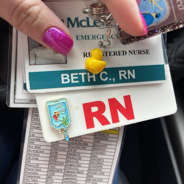 IV Aquarium Pin - Nursing/ Medical/ Physician Assistant/ Fish Pin ...
