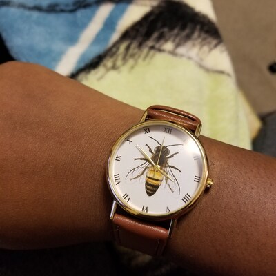 Vintage Honey Bee Watch Insect Watch Watch for Women Men's Watch ...