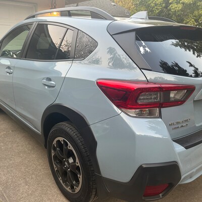 Fits 2018-2023 Subaru Crosstrek Rear Side Windows Topographic Map Decal ...