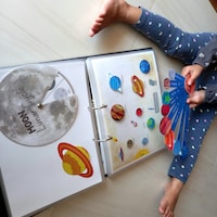 Solar System Busy Book, Space Printable Busy Book, Preschool Activities ...
