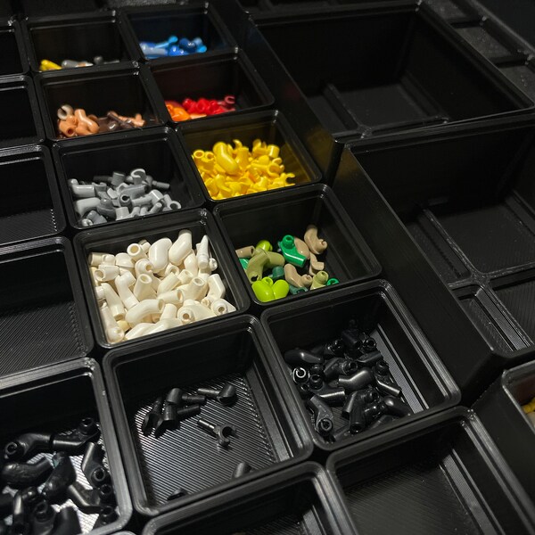 Gridfinity bins 2x2 23 colors small parts organizer bins screw bin ...