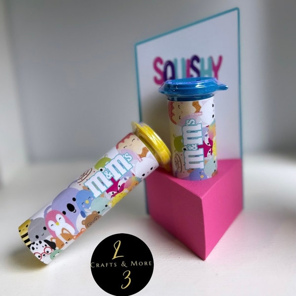 M&M Box, MM Box Template, Treats Box, Box Template, Chocolate Box ...