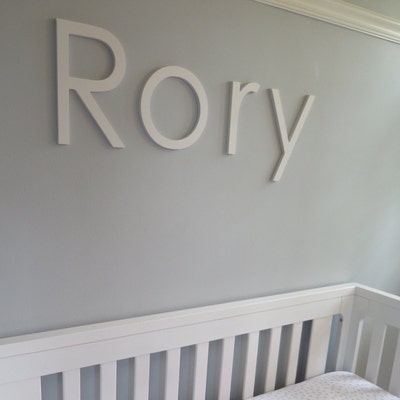 Wooden Letters for Nursery, Custom Wooden Name Sign, Custom Painted 10 ...