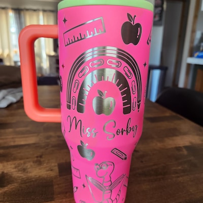 Yeti 20oz Cup Laser Engraved, Your Name and Choose Your Font - Etsy