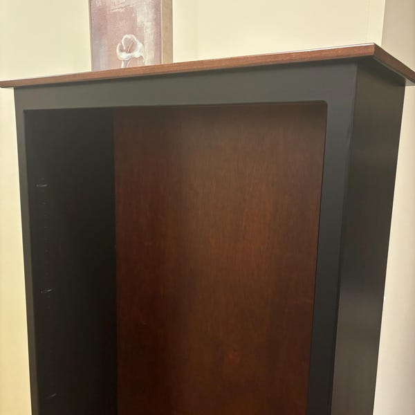 Amish Handcrafted Solid Wood Box Table - Free Shipping - Etsy