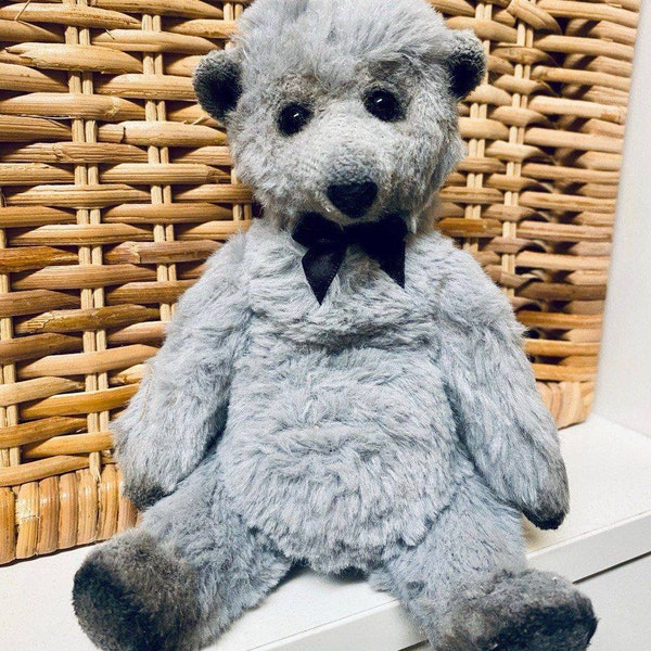 Handmade Teddy Bear Angel - Artist Teddy Bear With Wings - OOAK Teddy ...