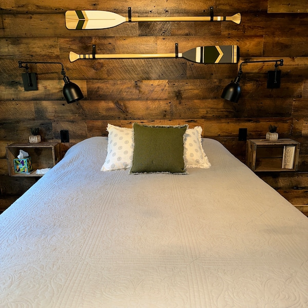 PICK THREE: Hand Painted Decorative Wooden Canoe Paddle Wall Oar - Etsy