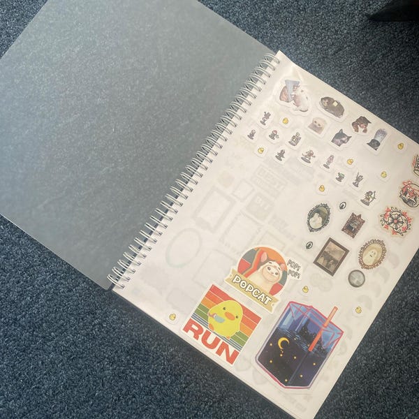 Reusable Sticker Book for Kids, Adults, Cute, Sticker Books, Gifts for ...