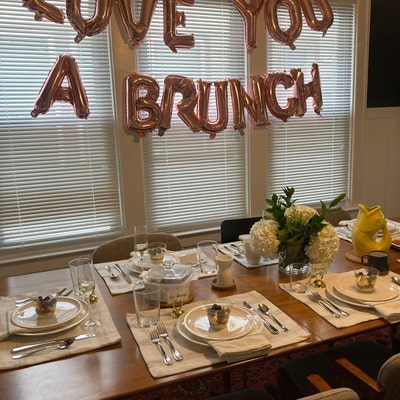 Brunch Party Love You a Brunch Balloon Banner Brunch Bridal Shower ...