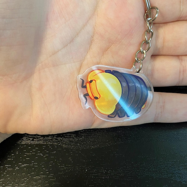 Isopod Acrylic Keychains - Etsy