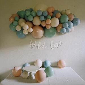 Under the Sea, MATTE Balloon Garland Arch Kit, Pastel Balloons, Little ...