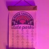NC State Park Adventure Checklist WITH Pen // North Carolina State Park ...