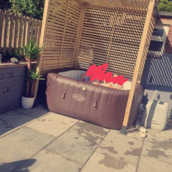 Exterior Garden Timber Steps, Pressure Treated, Outside Stairs ...