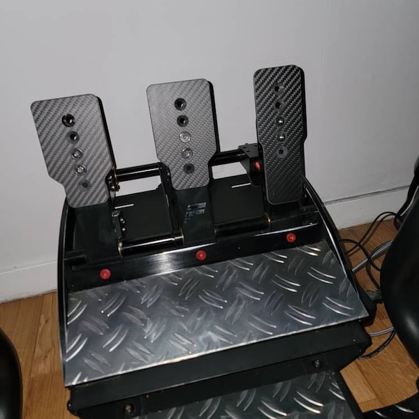 Real Carbon Fibre Pedal Plates for Fanatec Clubsport V3 Pedals - Etsy