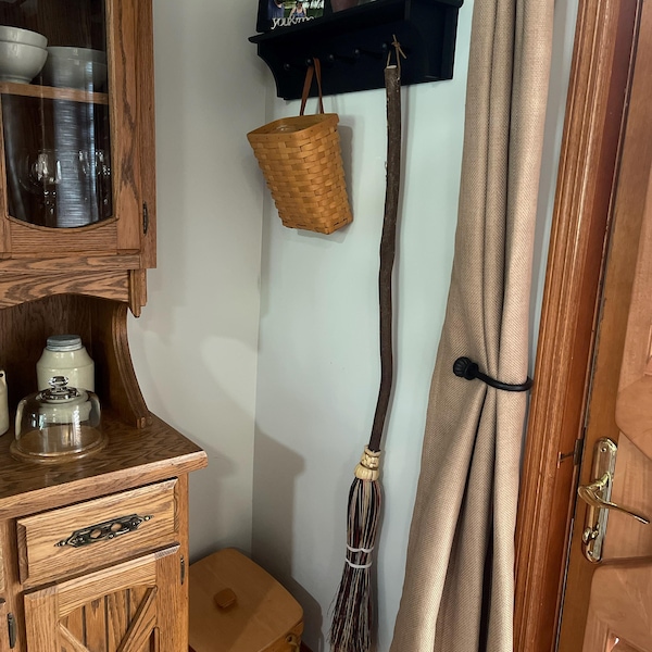 Rustic Jumping Broom Full Size Wedding Broom Ceremonial Jumping Broom ...